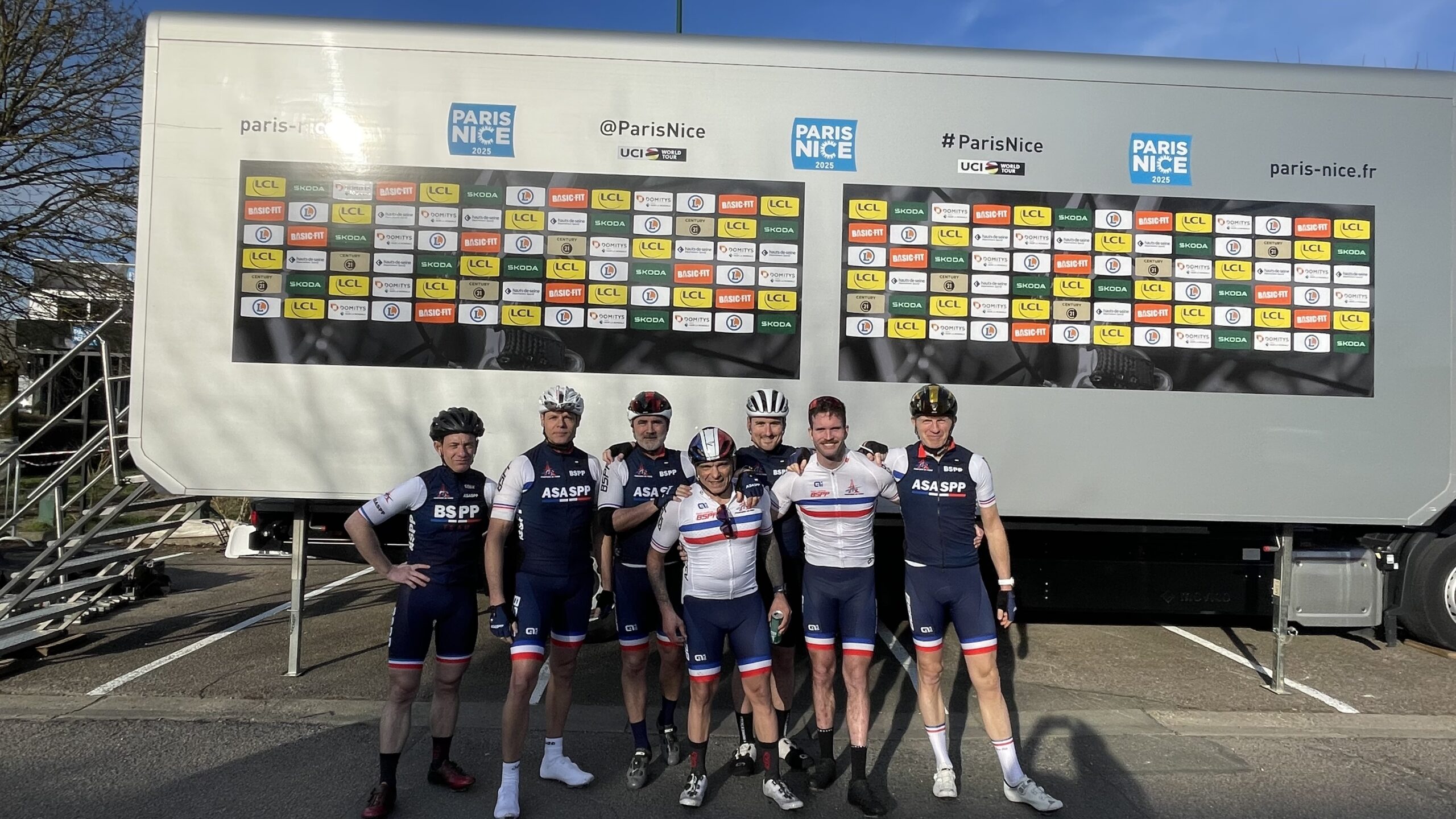 Section cyclisme - Etape course Paris-Nice – ASASPP